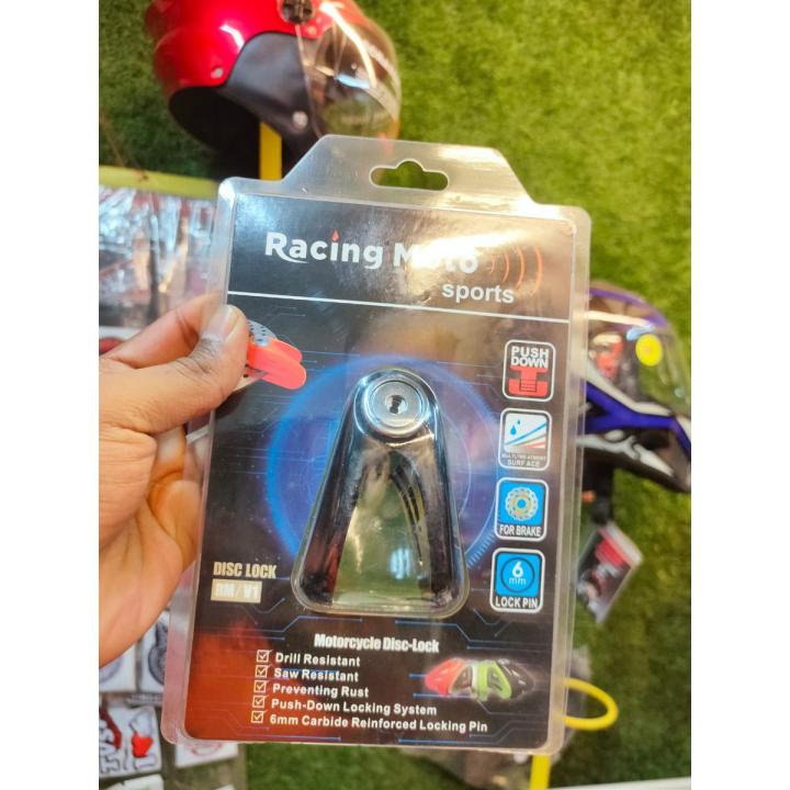 Racing Moto Disk Lock | Daraz.com.bd