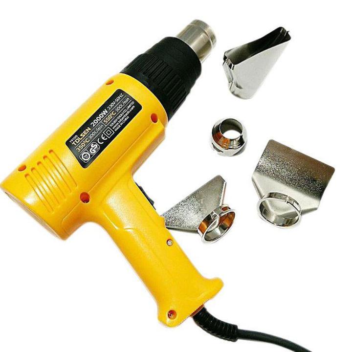 TOLSEN 2000 Watt Heat Gun Hot Air Blower Heavy Duty | Daraz.com.bd