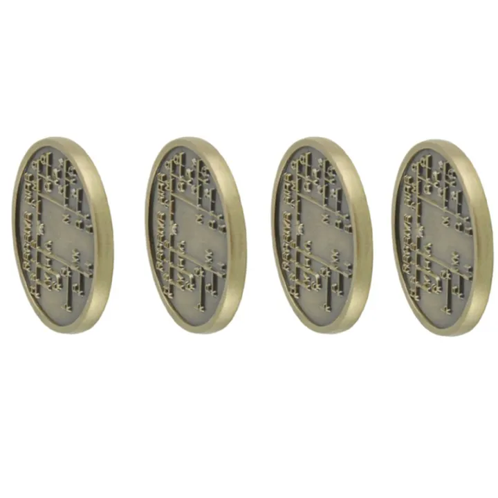 4X CW Morse Code Commemorative Coins CW Training Coin Morse Code ...