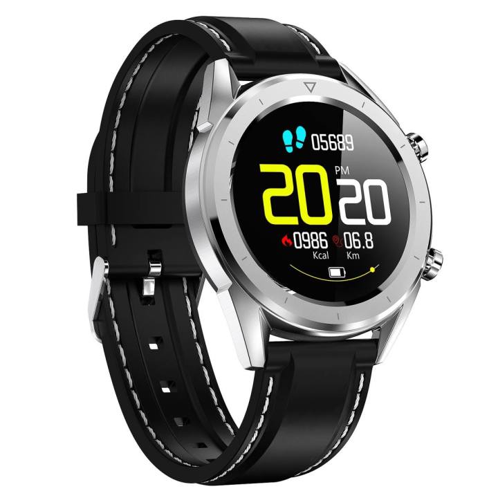 Dt28 স্মার্ট ওয়াচ রঙের স্ক্রিন স্টেপ ecg হার্ট রেট রক্ত অক্সিজেন ...