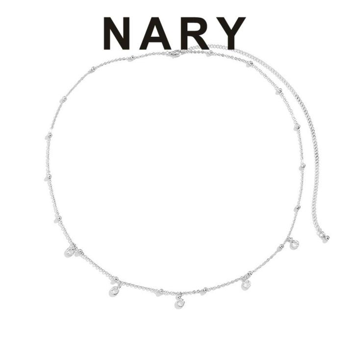 Stomach Chain Solid Adjustable Pendant Rhinestone Belly Chains | Daraz ...