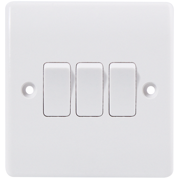 VGT- 3 gang 1 way switch (Classic-V series) | Daraz.com.bd