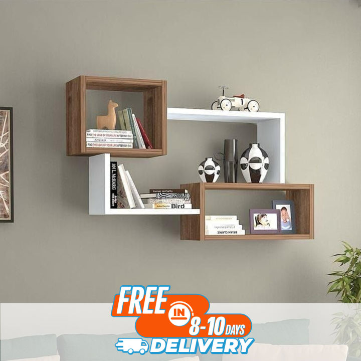 Andormahal Wall Hanging Shelf made of Melamine Laminated Board (2ft by ...