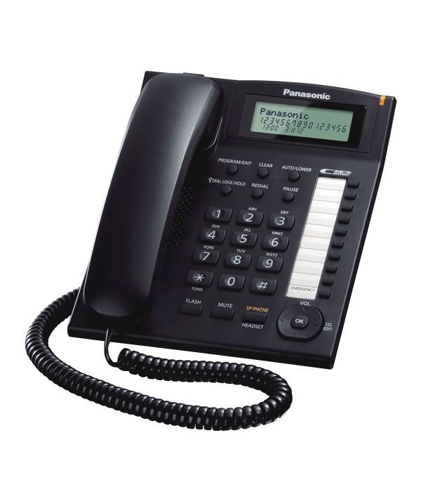 PANASONIC Landline/Intercom Set,KX-TS880MX, (Black) | Daraz.com.bd
