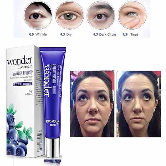 Bioaqua Wonder Eye Cream - 20gm(Dark Circle Remover) | Daraz.com.bd