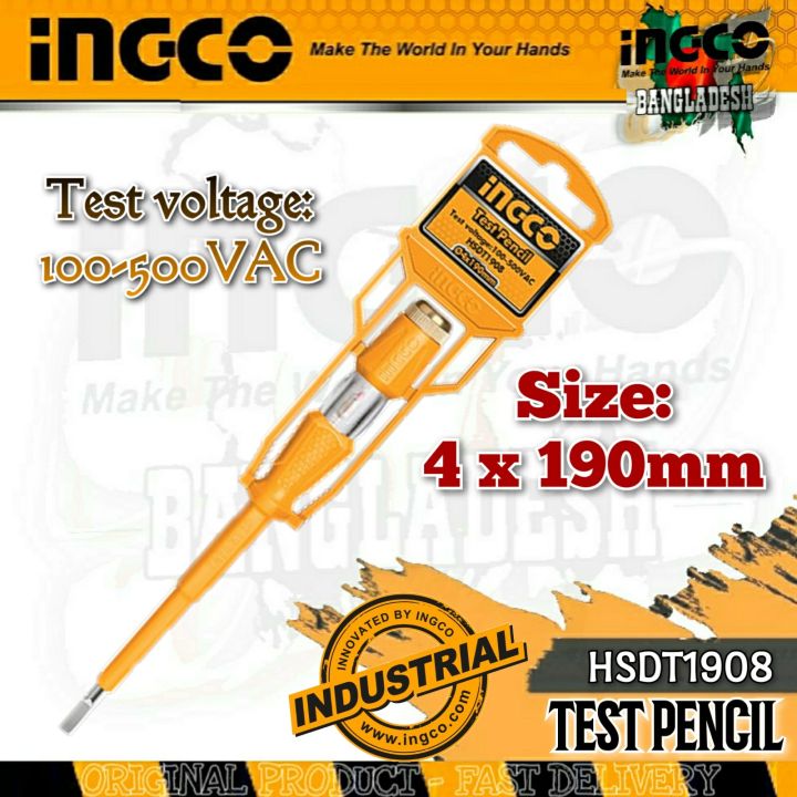INGCO 4x190mm Test pencil HSDT1908 | Daraz.com.bd