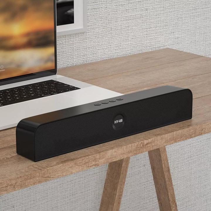 HY-68 Bluetooth Speaker smart wireless desktop speaker | Daraz.com.bd