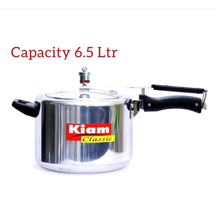 Kiam Classic Pressure Cooker 6.5 Ltr - Silver | Daraz.com.bd