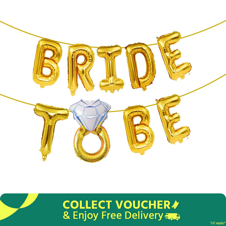 Bride to Be Decoration Set Combo Bridal Shower Decorations Kit/Bride to ...