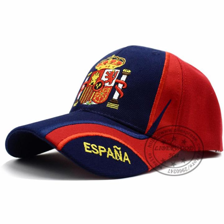 【happy one】LIBERWOOD Brand hat Spain Espana Country Flag Baseball Cap ...