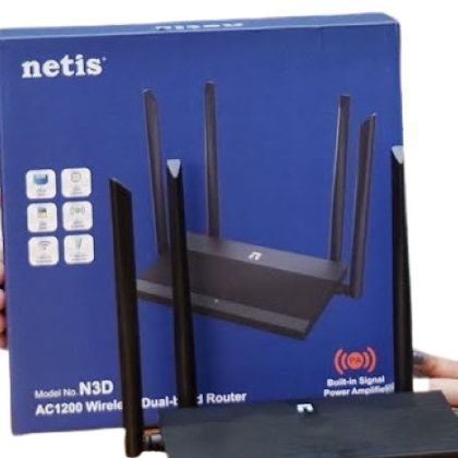 Netis N3D AC1200 Wireless Dual Band Router | Daraz.com.bd
