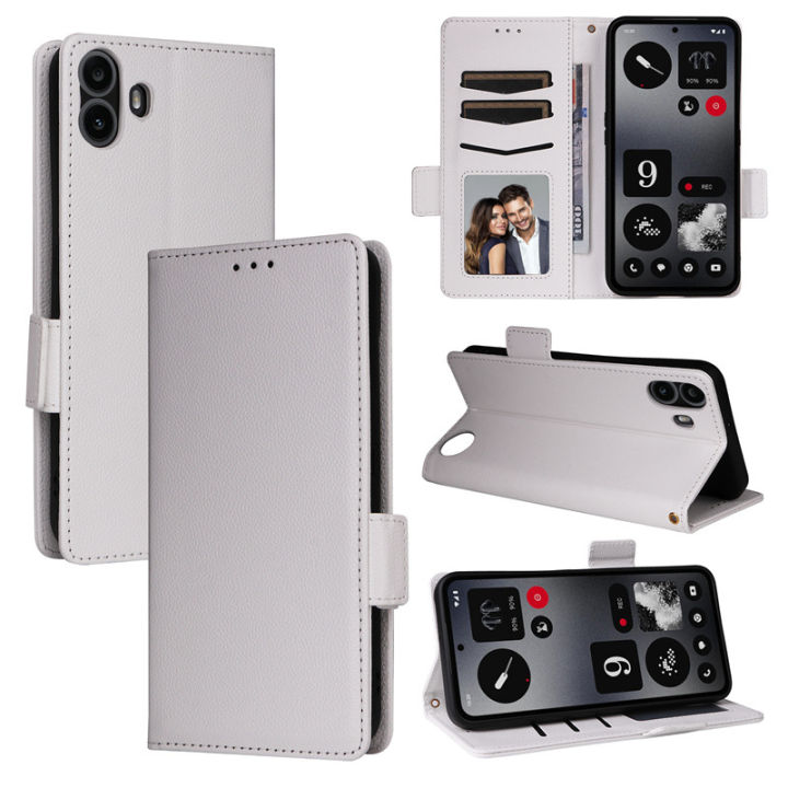 Nothing CMF Phone 1 Leather Phone Case,Wallet Phone Case,Flip Folio ...