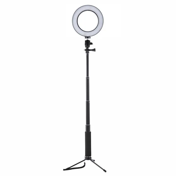 Dimmable LED Studio Camera Ring Light Photo Phone Video Light Annular ...