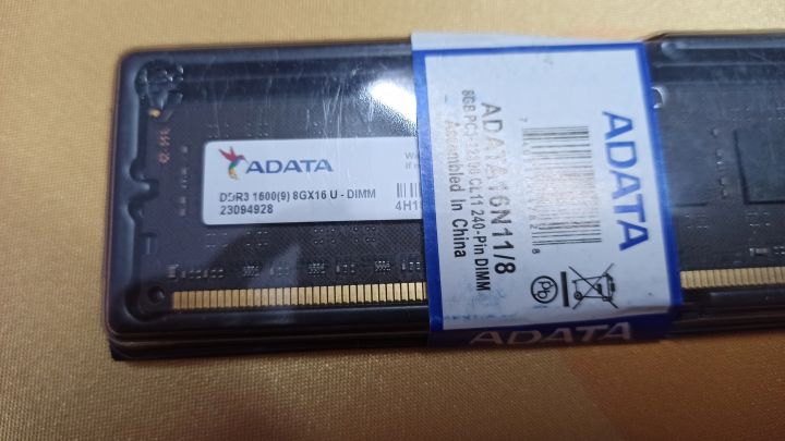 Ad-ata DDR3 8GB Ram, DDR3 8GB Ram for Desktop, DDR3 8GB Ram for Desktop ...