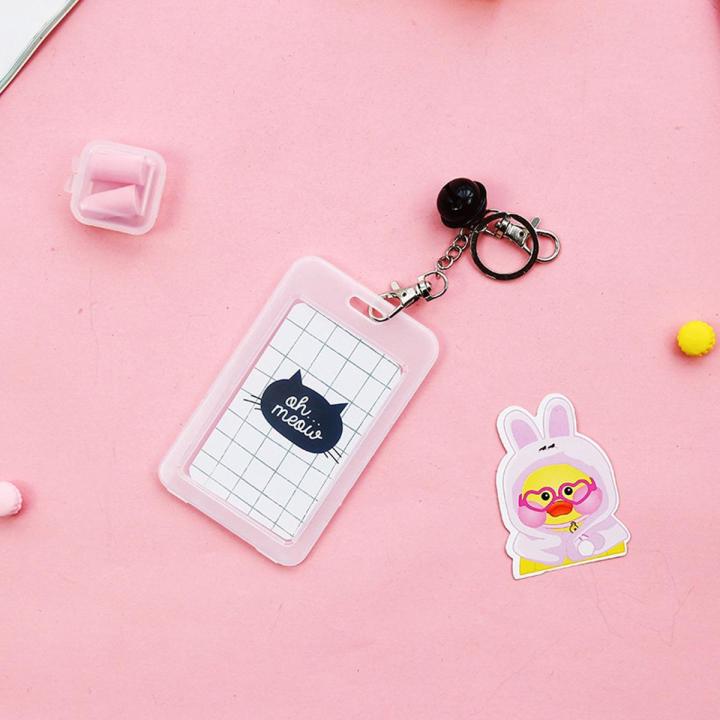 MOYL IC Card Access Control Card Set with Keychain, Transparent Bus ...