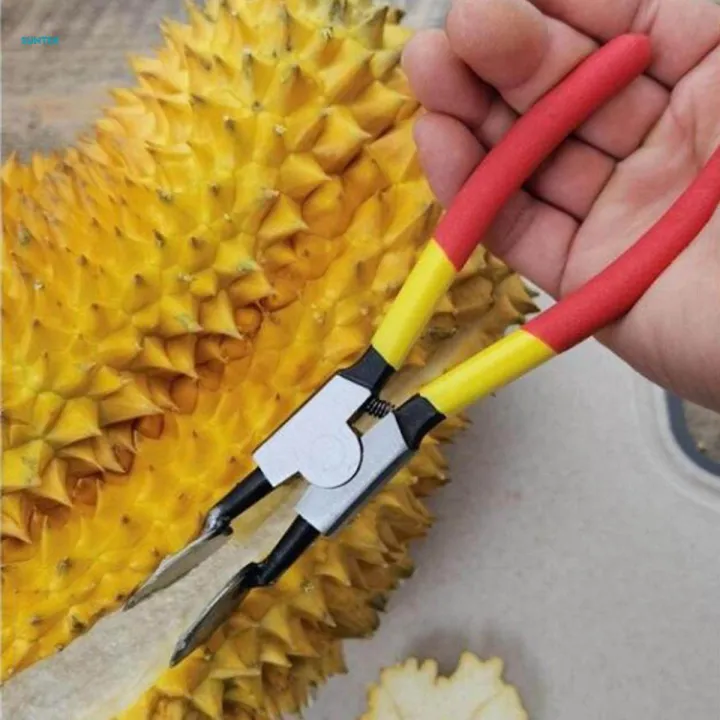 Manual Durian Shelling Machine 7.87'' Fruit Durian Shell Opener Clip ...