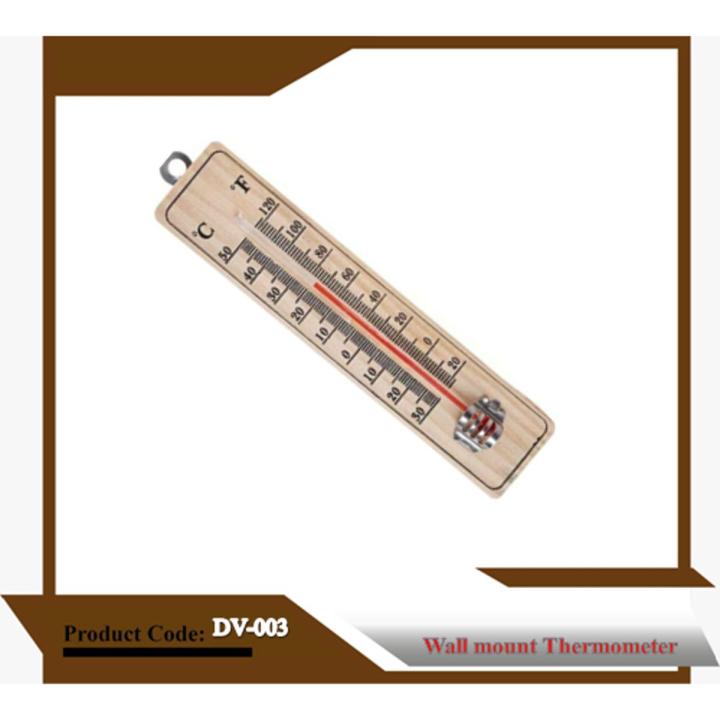 Wall Hang Thermometer Indoor Outdoor Garden House Garage Office Room ...
