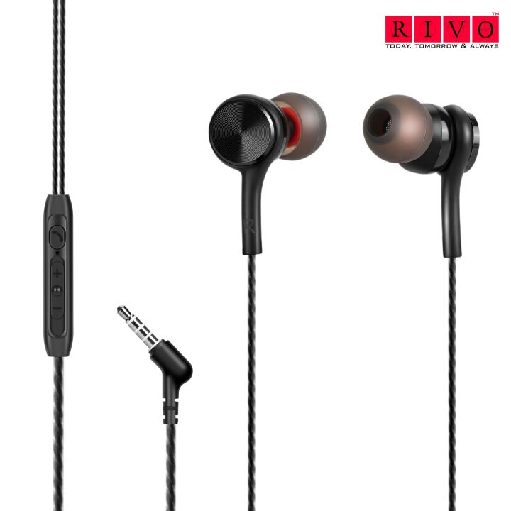 RIVO EP 103 Earphone Deep Bass Eparphone Gaming Earphone [4 Months Warranty] | Daraz.com.bd