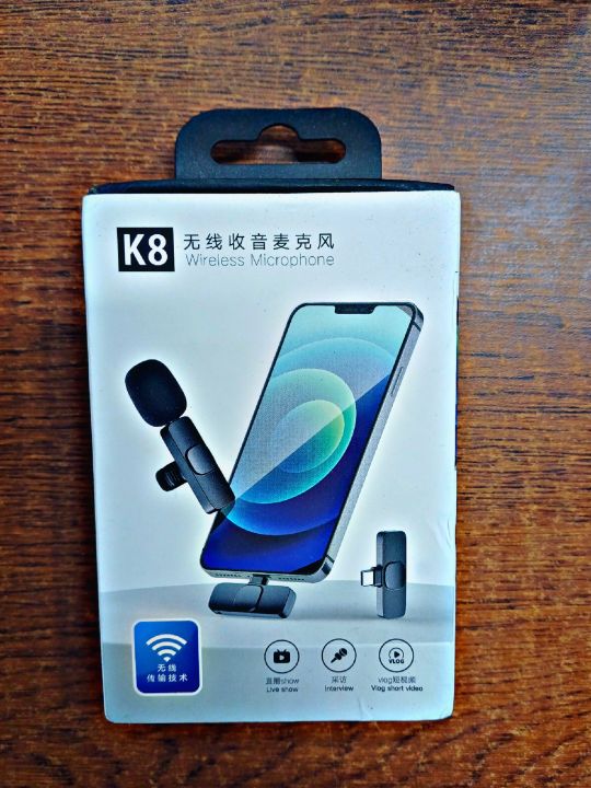 K8 Wireless Microphone | Daraz.com.bd