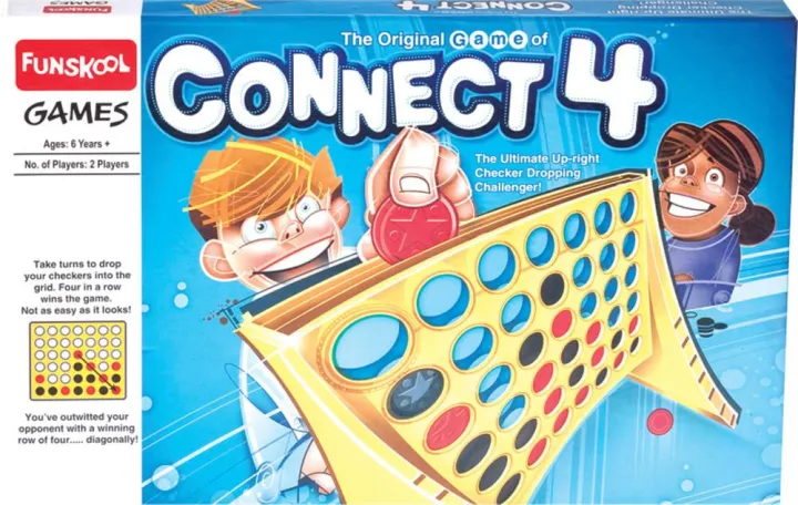Board Game Connect 4 Original Funskool Brand | Daraz.com.bd