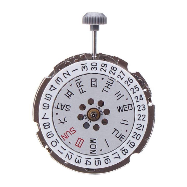 Clone 8215 Automatic Movement H3 Date Silver DG2813 Replaceme FOR ...