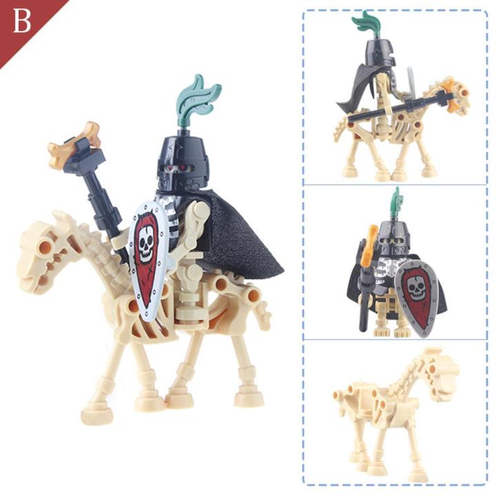 【Limited stock】 Single Sale Skeleton Knights Medieval Castle Knights ...