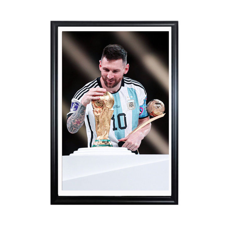 Lionel Messi World Cup 2022 Photo Frame | Showcase Your Football ...