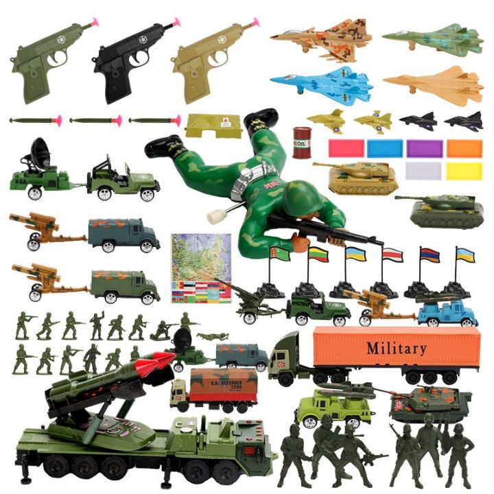 ViiKONDO Army Men Toy Military Playset Blind Box Edition Clockwork ...