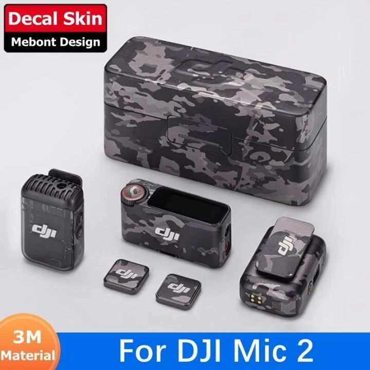 Customized Sticker For DJI Mic2 Decal Skin Wireless Microphone Sticker ...