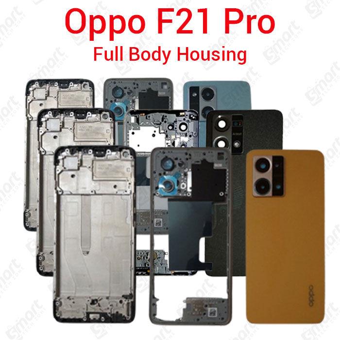 Full Body Housing for Oppo F21 Pro (LCD Frame Panel and Back Panel ...