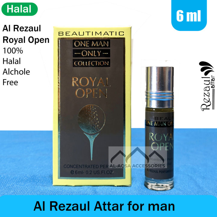 Royal Open Attar For Men 6ml Al-Rezaul long lasting | Daraz.com.bd