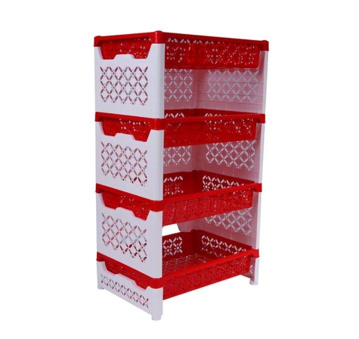 Plastic 3 Side Cover 4 Step Rack | Daraz.com.bd