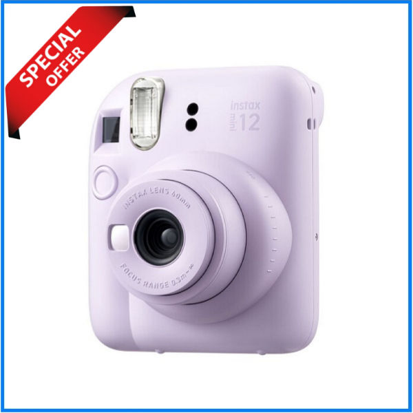FUJIFILM instax mini 12 Instant Film Camera - Lilac Purple | Daraz.com.bd