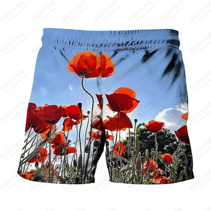 Graphic Shorts Men Funny Patterns Patterns Exercise Swimwear Fishing ...