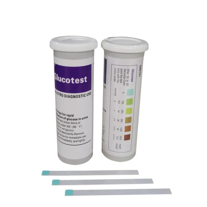 glucose urine reagent test strips - 1V quick check household | Daraz.com.bd