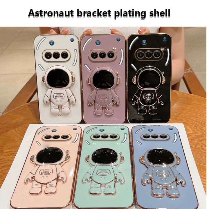 Tokifu For Nothing Phone 3A Back Cover With Astronaut Folding Holder ...