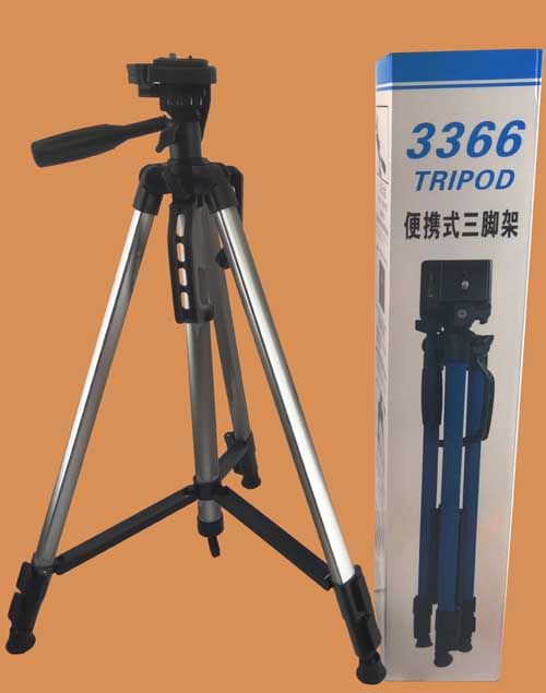 Aluminum Tripod Stand 3366 For Mobile and DSLR Camera | Daraz.com.bd