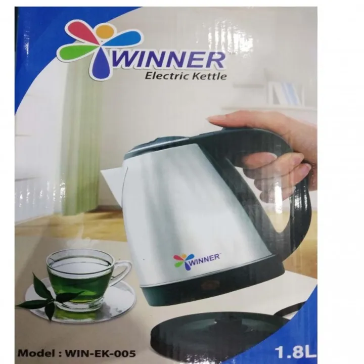 Winner Electric Kettle 1.5 Ltr For Boiled Water and Make Tea Or Coffee ...