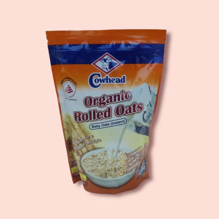 Cowhead Organic Rolled Oats / Baby Oats (Instant) - 500gm | Daraz.com.bd