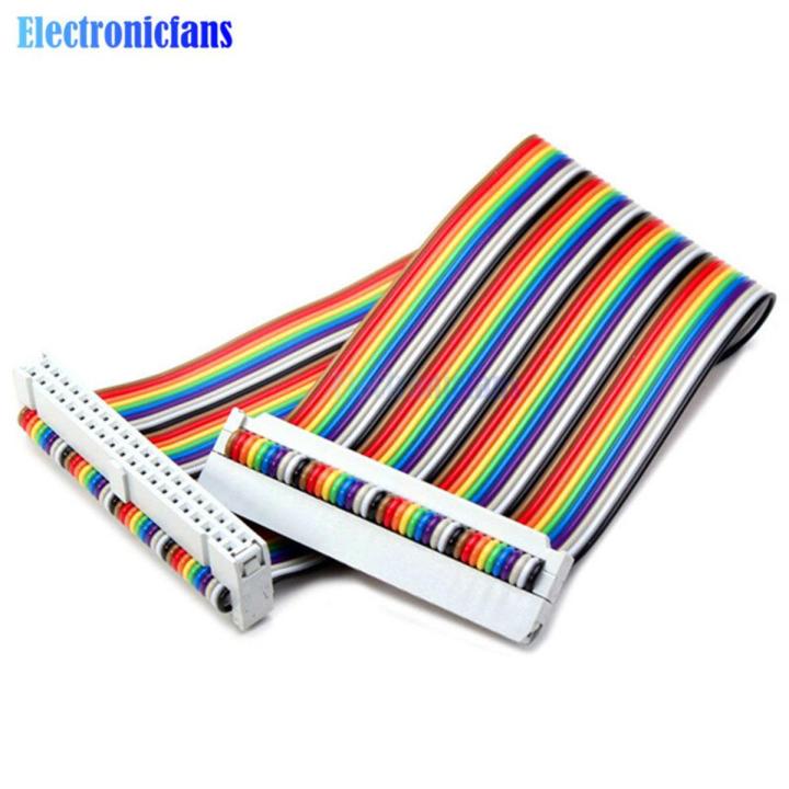 【Mary DAI Store】Newest PIN 40PIN GPIO Rainbow Ribbon Cable For ...