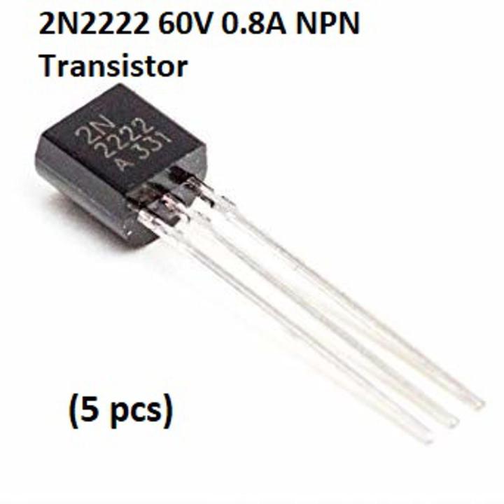 2N2222 60V 0.8A Npn Transistor (5 Pc) | Daraz.com.bd
