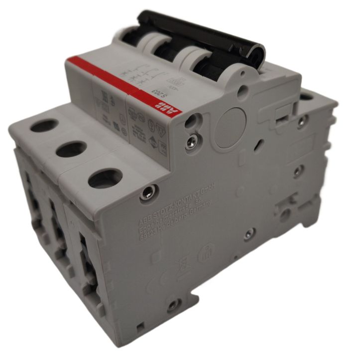 ABB GERMANY 10A 6kA MCB TP 3P Miniature Circuit Breaker Three Pole ...