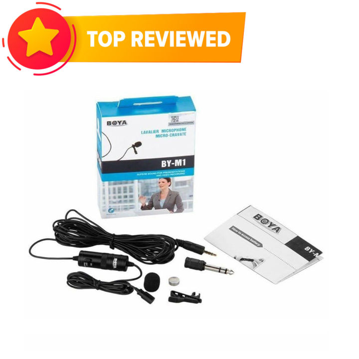 BOYA BY M1 Microphone Boya Professional Microphone For Mobile & Dslr ...