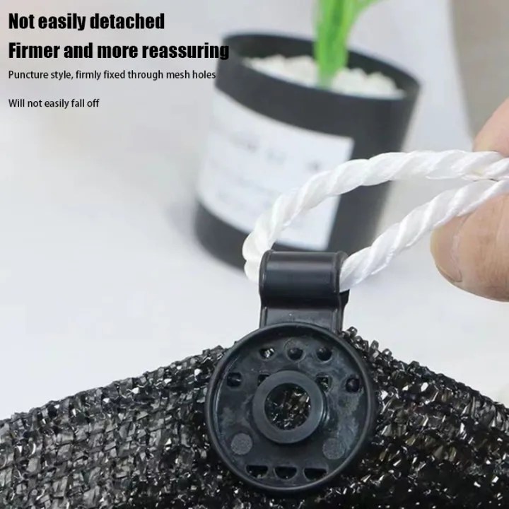10Pcs Shade Cloth Clips Shade Fabric Clamp Accessories Grommets For Net ...