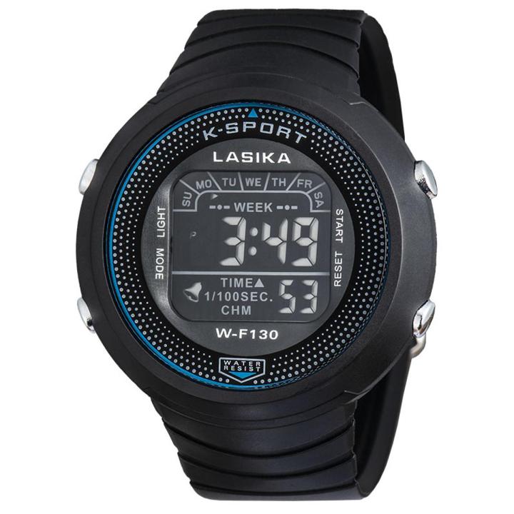 New Lasika W-F130 Electronic Fashion Watch Water Resistance/ Waterproof ...