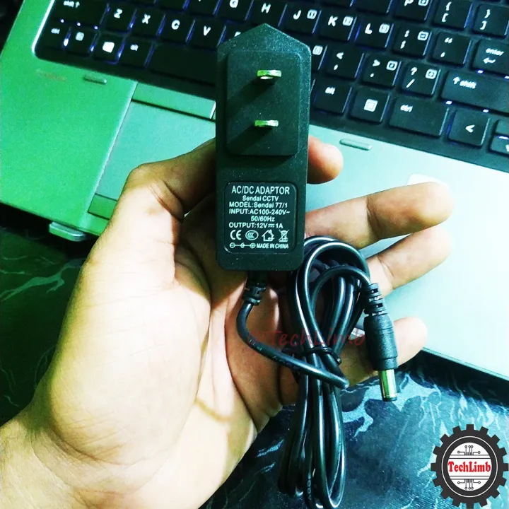 DC Adapter 12V for Mini UPS, WiFi Router, ONU, CCTV/IP Camera – Stable ...