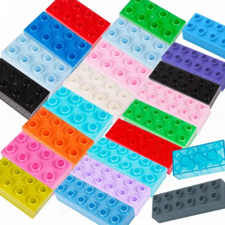 【Happy baby toy store】Duplo Building Blocks 8-12 Dots Big Blocks Long ...