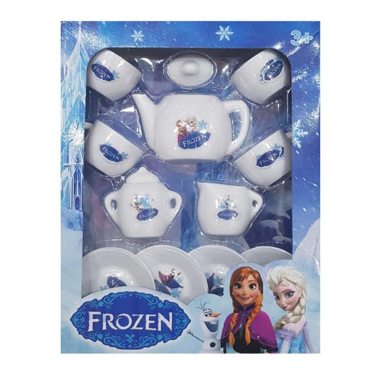 Frojan And Hello Kitty Plastic Kitchen Tea Set - White | Daraz.com.bd