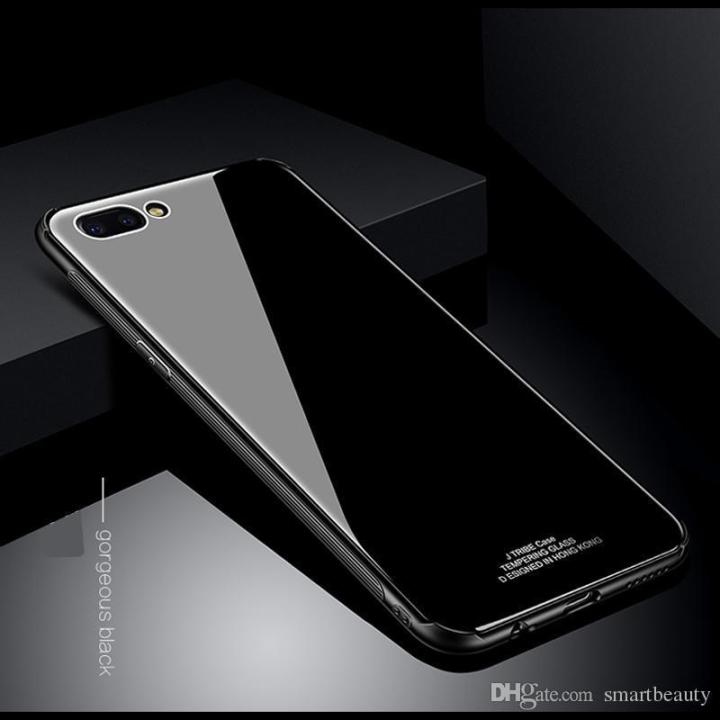 Oppo A3S Original Back Cover Black Glass Case | Daraz.com.bd