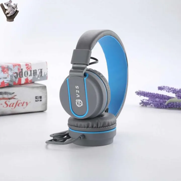 V2S SE5222 Foldable Over-Ear Headphone Stereo Adjustable Headset ...
